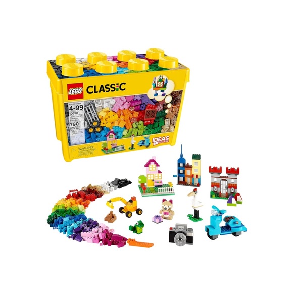 Lego | Toys | Lego Classic Large Creative Brick Box 698 Building Toy ...